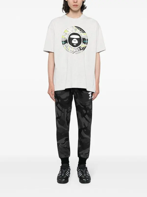 AAPE BY *A BATHING APE Logo-print Cotton T-shirt