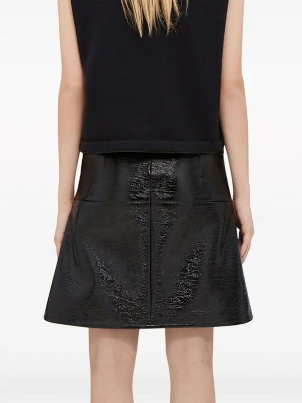 COURREGES Logo-appliqué Vest - Black