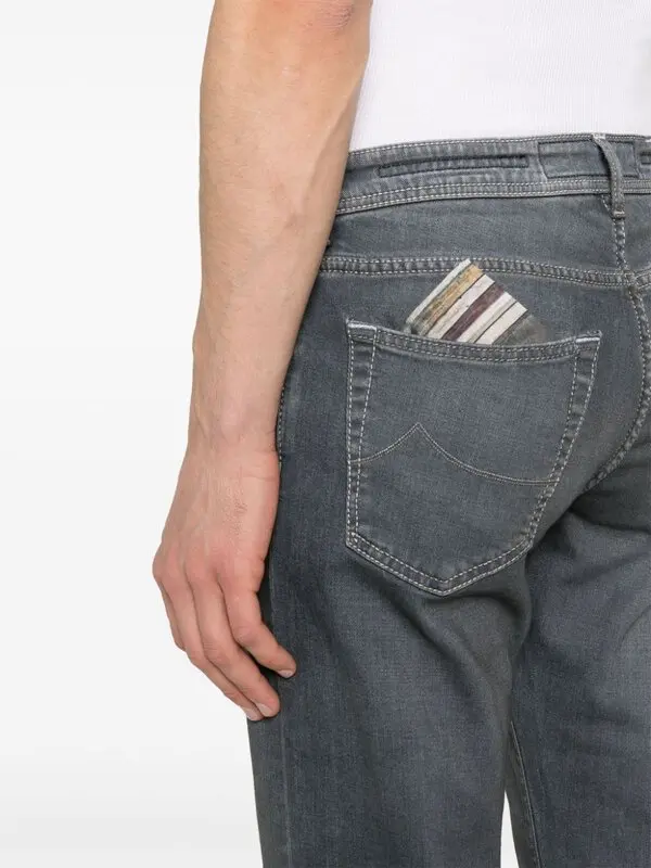 Jacob Cohen Nick Slim-fit Jeans - Grey