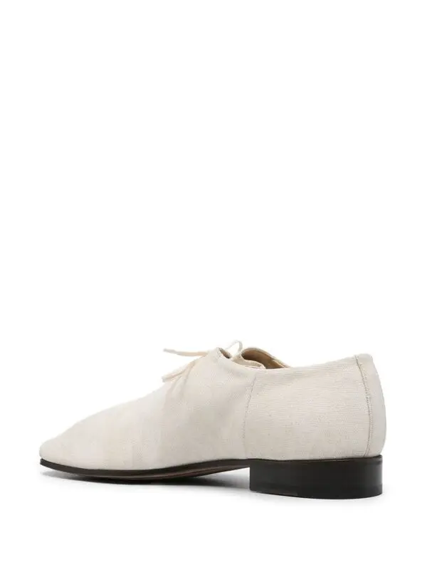 LEMAIRE Squared Canvas Derby Shoes