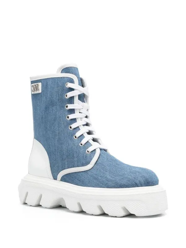 Casadei Generation C Denim Boots