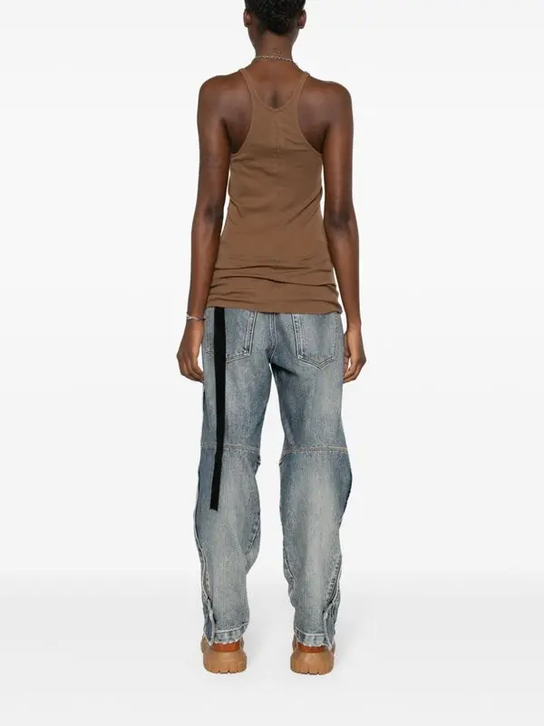 Rick Owens Racerback Tank Top - Brown
