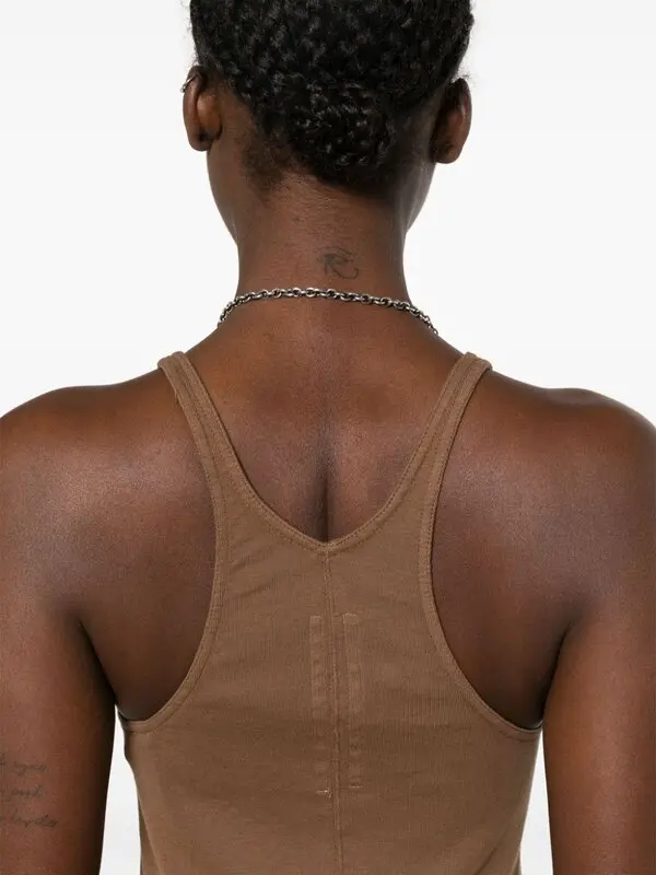 Rick Owens Racerback Tank Top - Brown