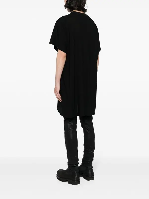 JULIUS Fine-knit Cotton T-shirt - Black