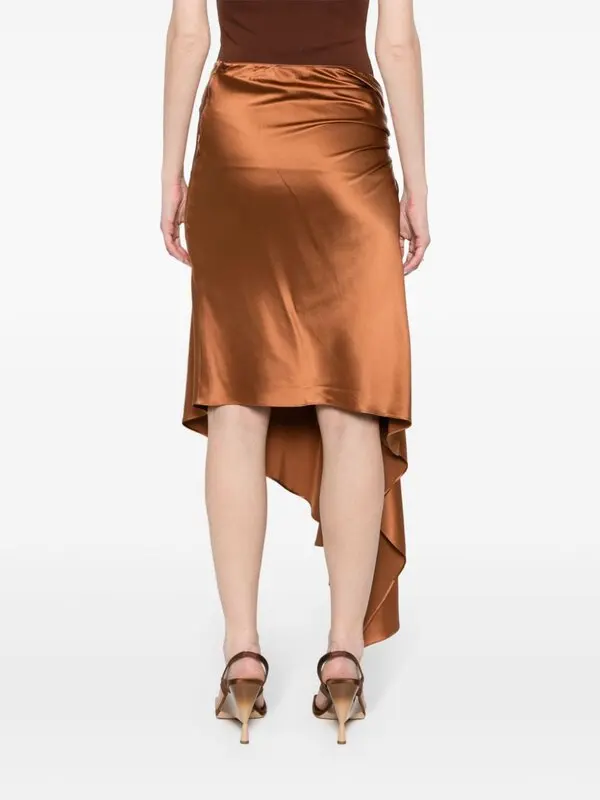 Christopher Esber Cusco Silk Midi Skirt