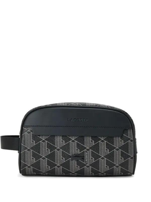 Lacoste Monogram-pattern Wash Bag