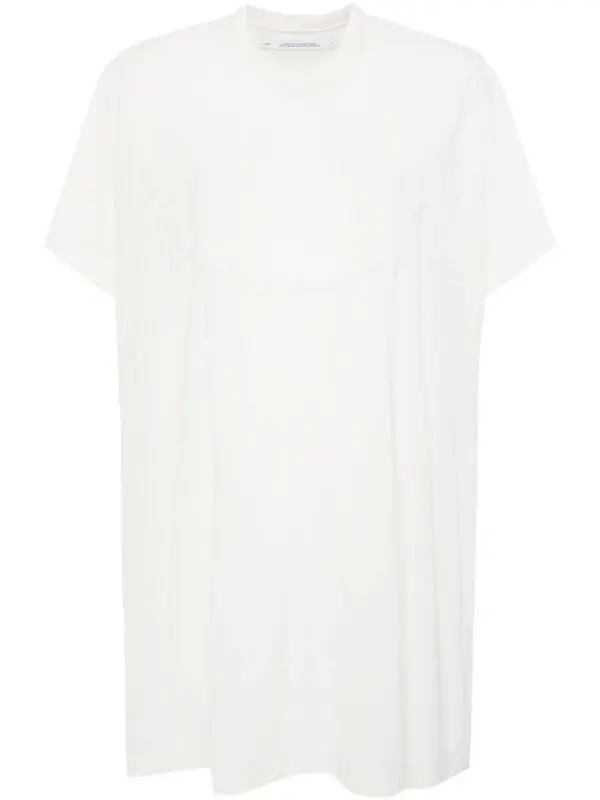 JULIUS Fine-knit Cotton T-shirt - White