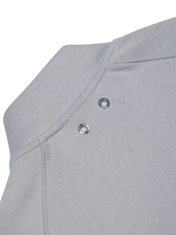 TEAM WANG DESIGN Logo-print Zipped Track Jacket - Grey