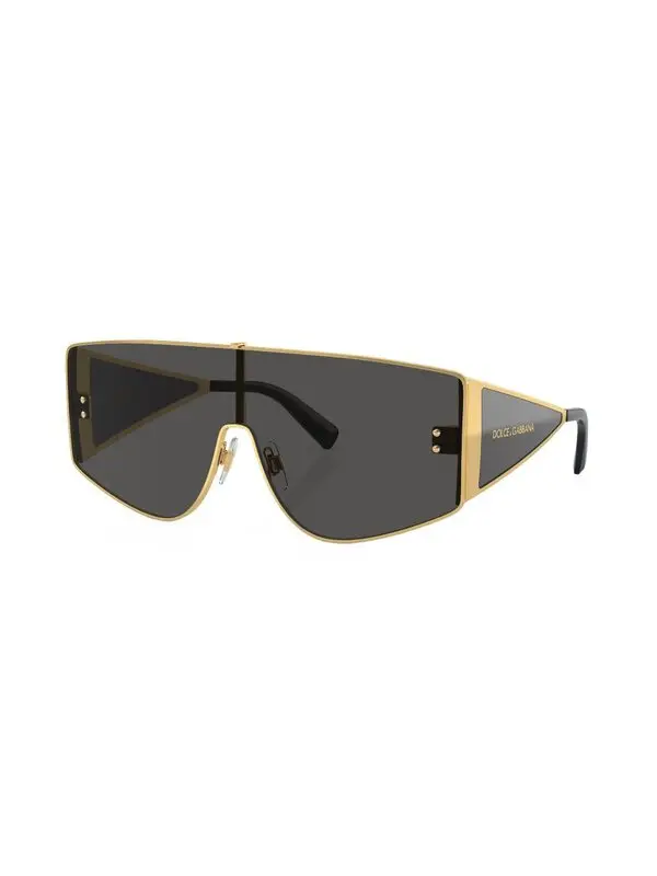 Dolce & Gabbana Dna Mask Sunglasses - Gold