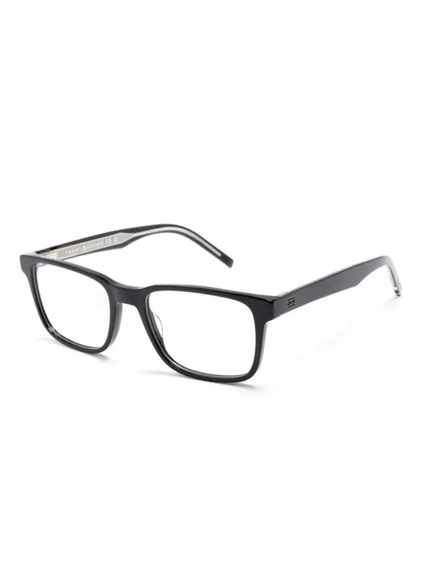 Tommy Hilfiger Square-frame Glasses - Black