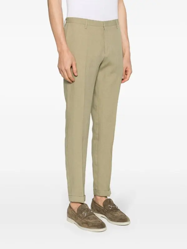 Paul Smith Linen Tapered Trousers