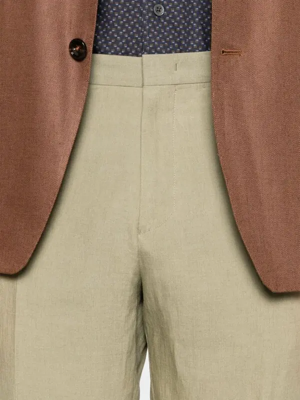 Paul Smith Linen Tapered Trousers