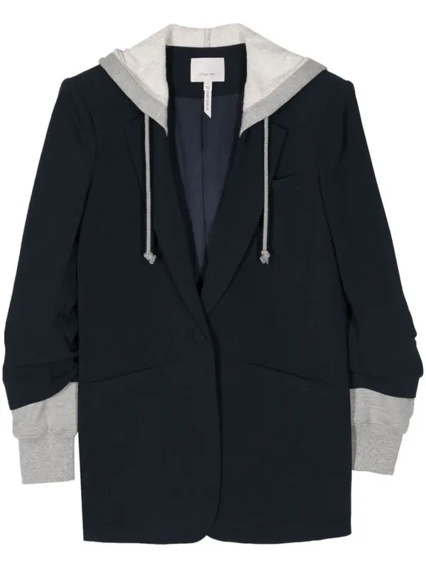 Cinq À Sept Layered Hooded Blazer
