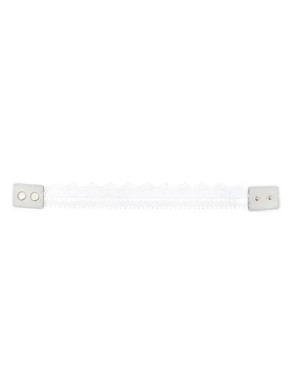 MANOKHI Lace Choker - White