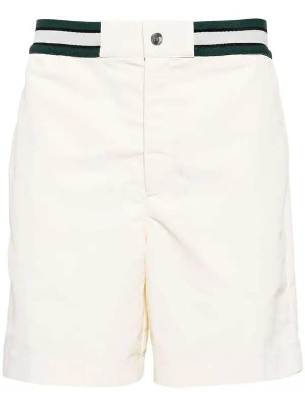 CHE Elasticated-waist Swim Shorts - Neutrals