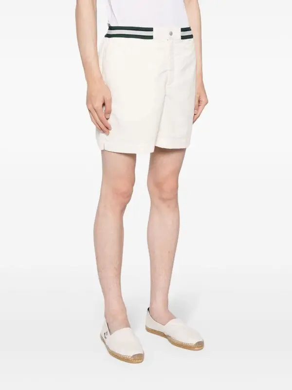 CHE Elasticated-waist Swim Shorts - Neutrals