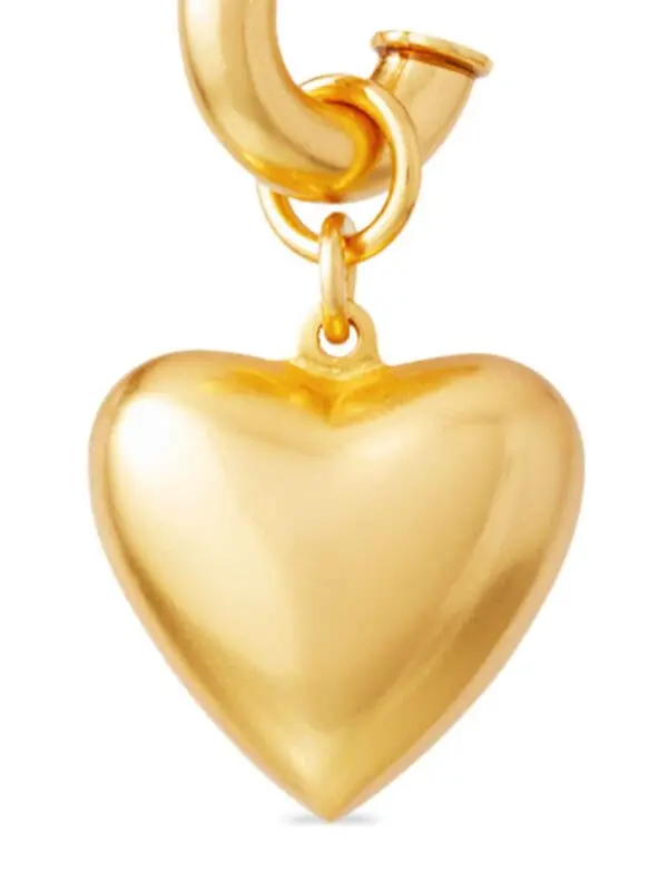 ROXANNE ASSOULIN The Puffy Heart Drop Earrings - Gold