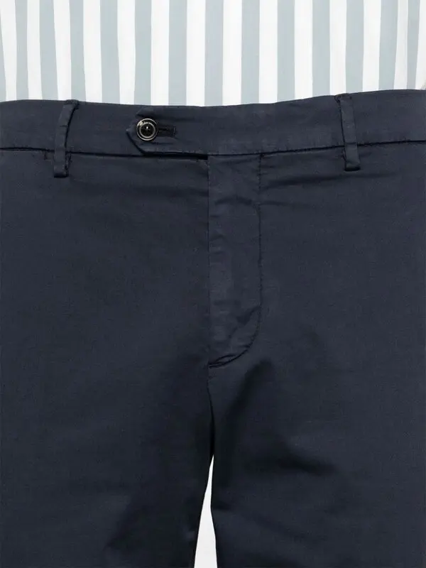 LARDINI Mid-rise Tapered Chinos
