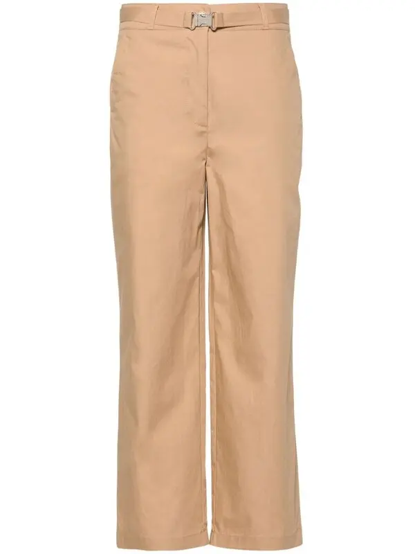 Liu Jo Belted Straight-leg Trousers
