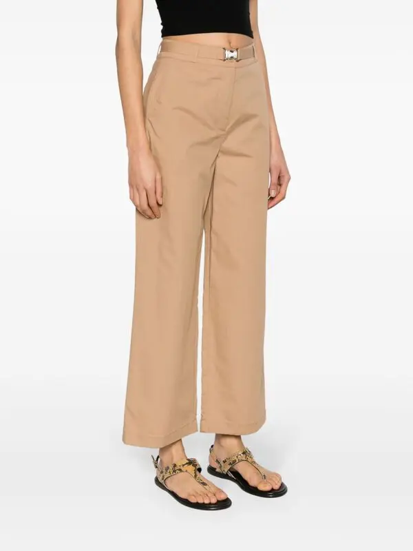 Liu Jo Belted Straight-leg Trousers