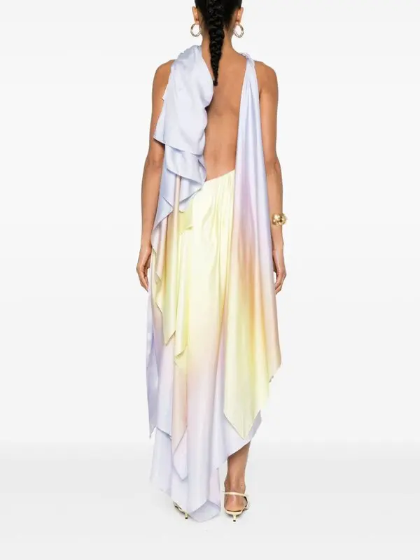 Harmony Asymmetric Midi Dress