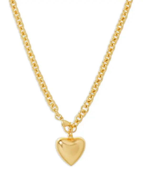 ROXANNE ASSOULIN Little Puffy Heart Necklace - Gold