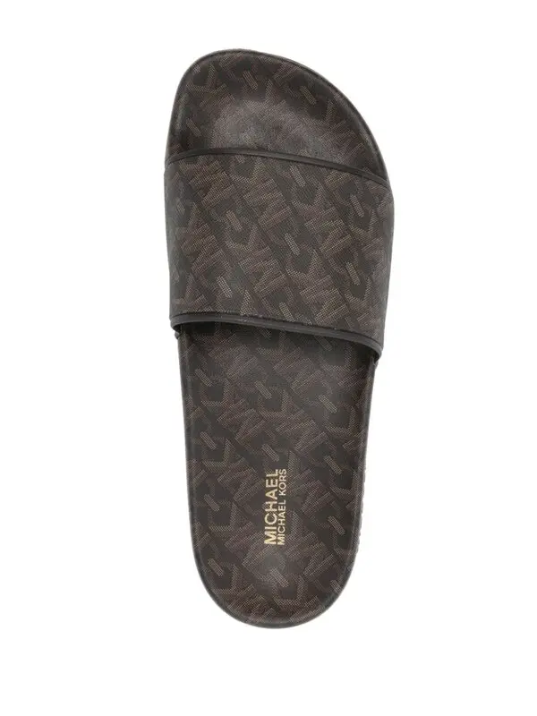 Michael Kors Gilmore Logo-print Slides