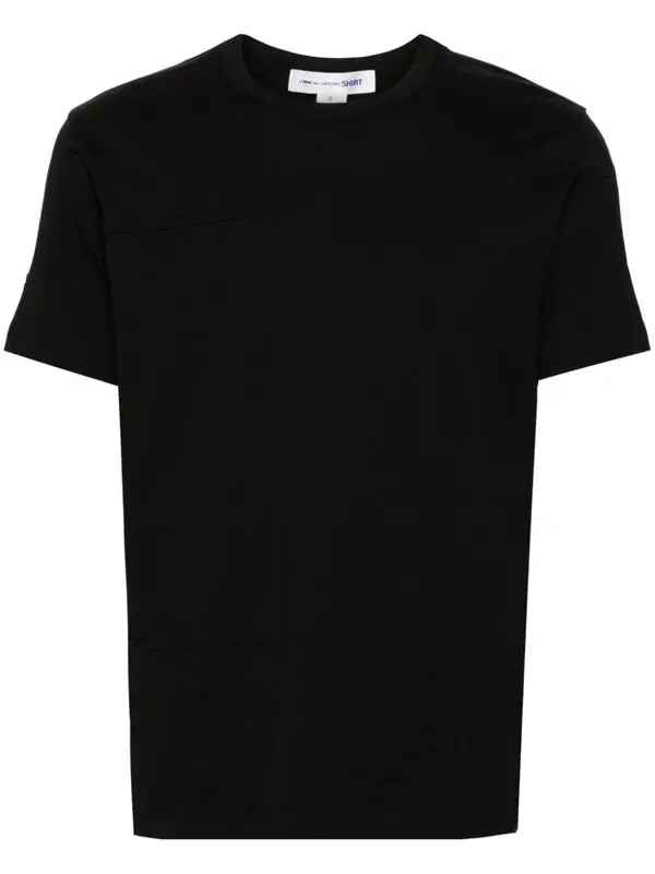 Comme Des Garçons Crew-neck Cotton T-shirt - Black