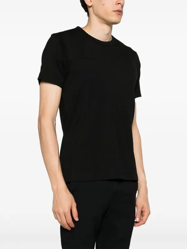 Comme Des Garçons Crew-neck Cotton T-shirt - Black