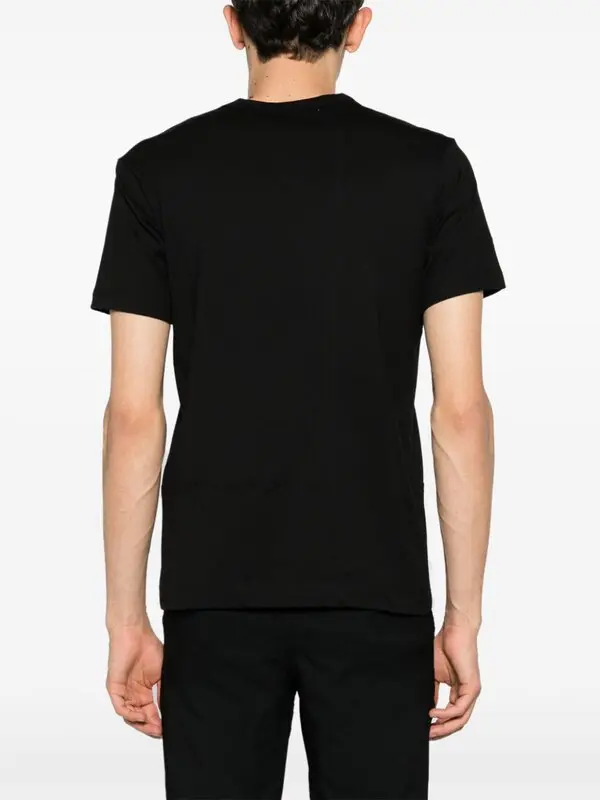 Comme Des Garçons Crew-neck Cotton T-shirt - Black