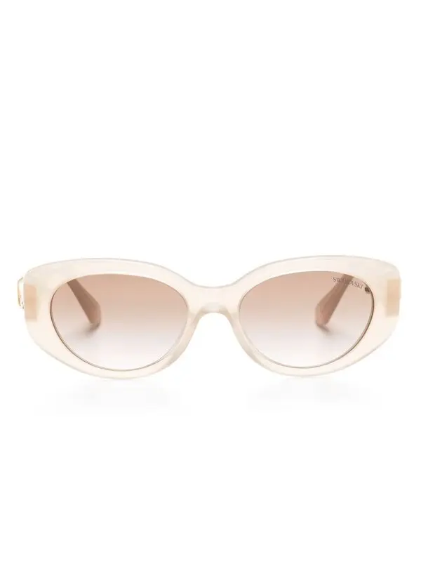 SWAROVSKI Sk6002 Cat-eye Sunglasses - Neutrals