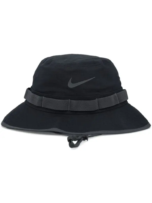 Nike Logo-print Bucket Hat - Black