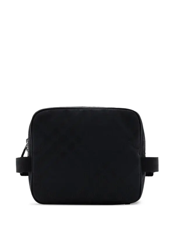 Burberry Check-pattern Jacquard Wash Bag