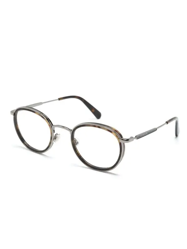 Moncler Round-frame Glasses - Brown