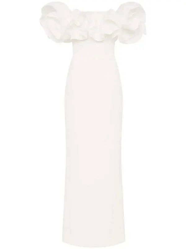 Rebecca Vallance Tessa Ruffled Gown