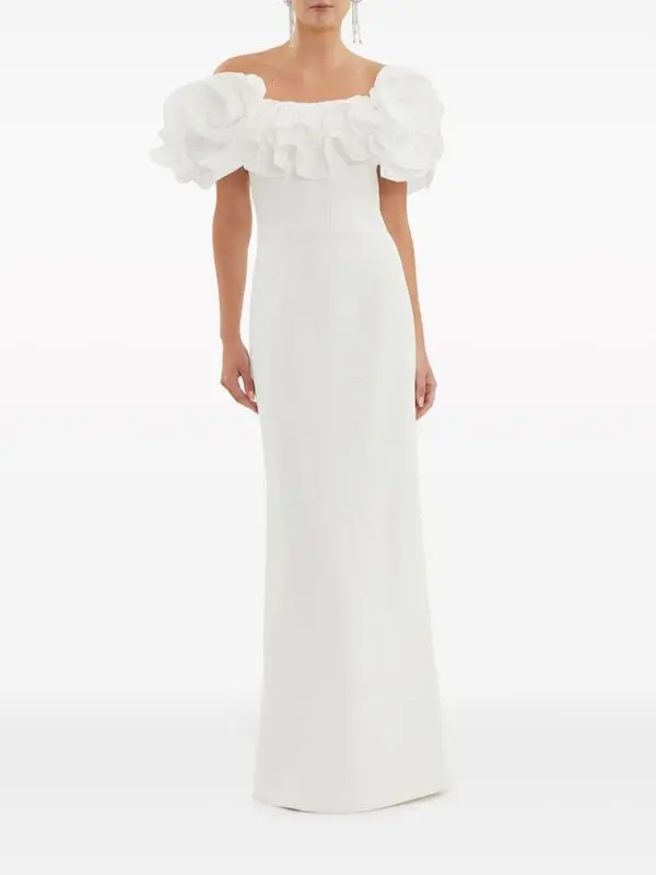 Rebecca Vallance Tessa Ruffled Gown