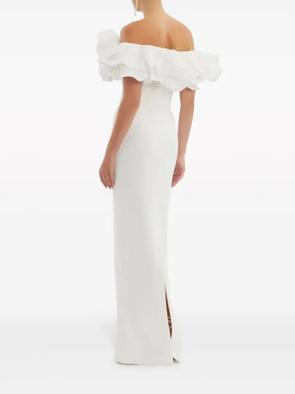 Rebecca Vallance Tessa Ruffled Gown