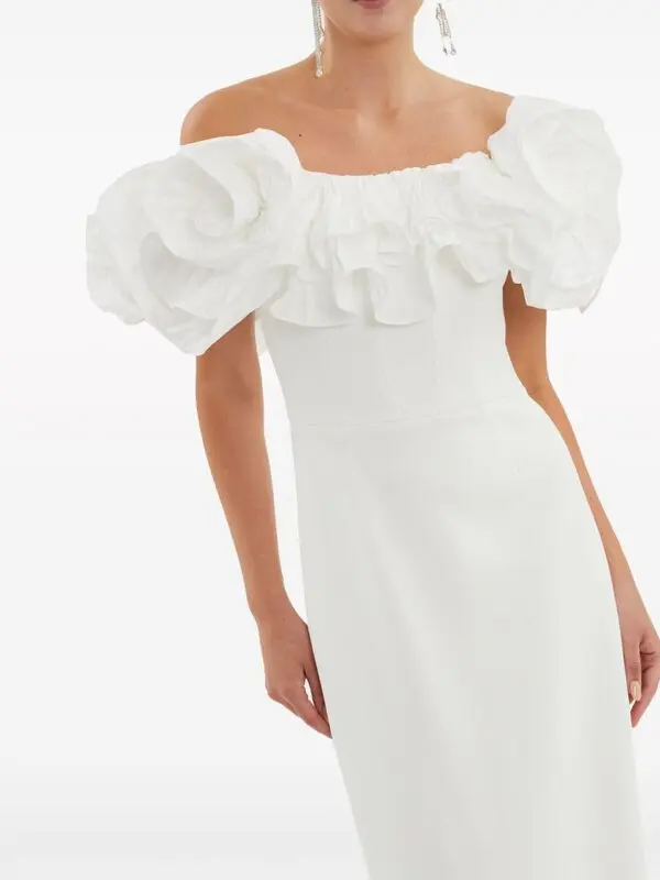 Rebecca Vallance Tessa Ruffled Gown