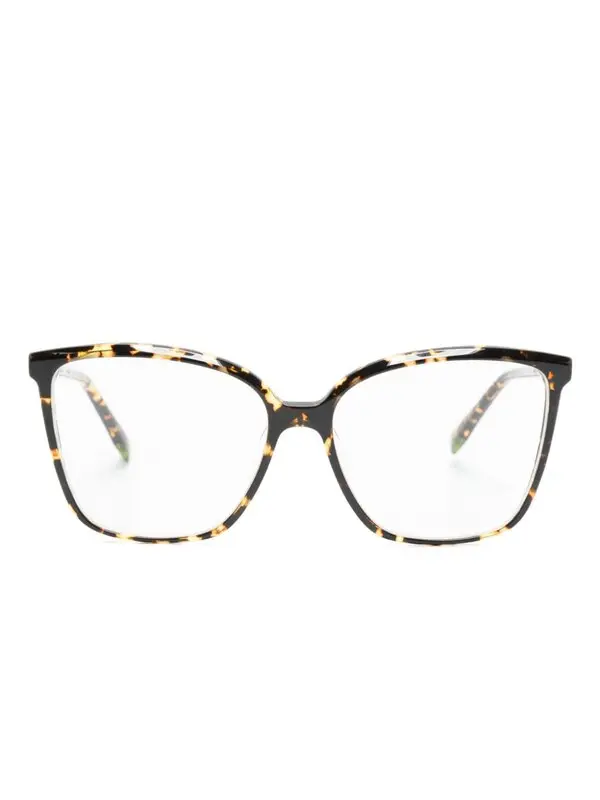 ETNIA BARCELONA Ancora Square-frame Glasses - Brown