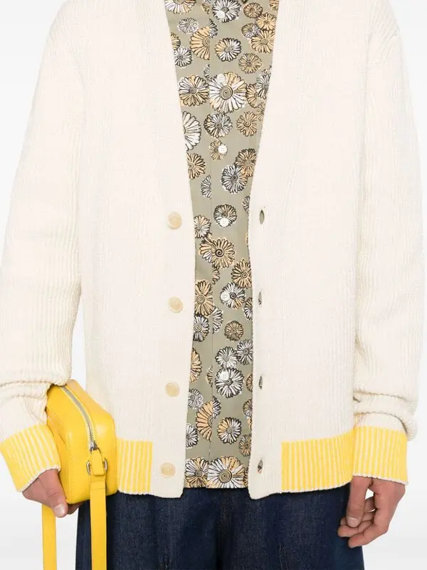 Maison Kitsuné Floral-print Cotton Shirt - Green