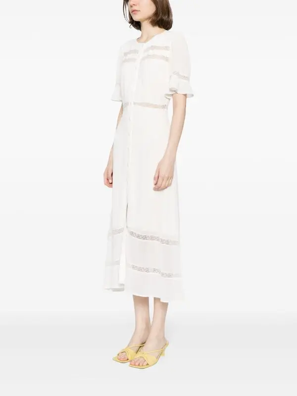 REFORMATION Woodson Midi Dress - Neutrals