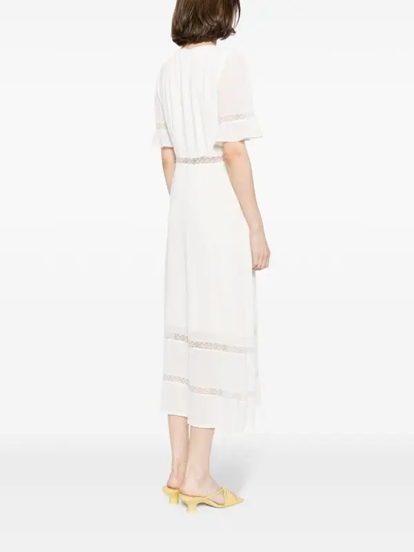 REFORMATION Woodson Midi Dress - Neutrals