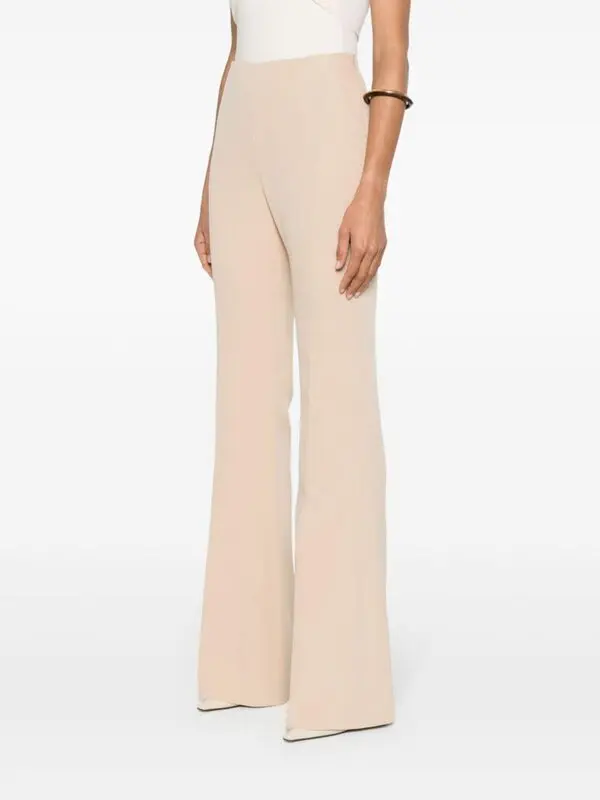 Ermanno Scervino Pressed-crease Flared Trousers