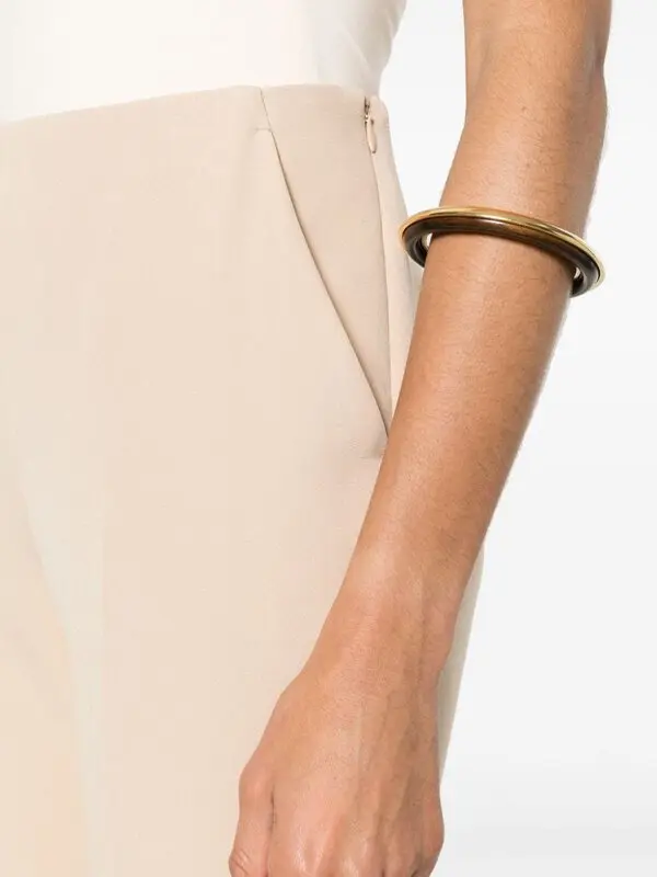 Ermanno Scervino Pressed-crease Flared Trousers