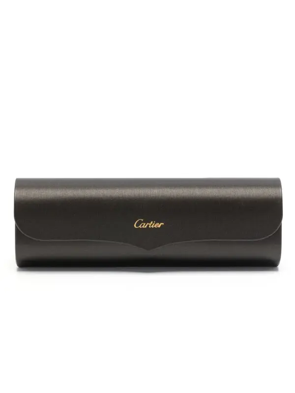 Cartier Oval-frame Sunglasses - Gold