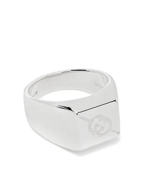 Gucci Interlocking G Signet Ring