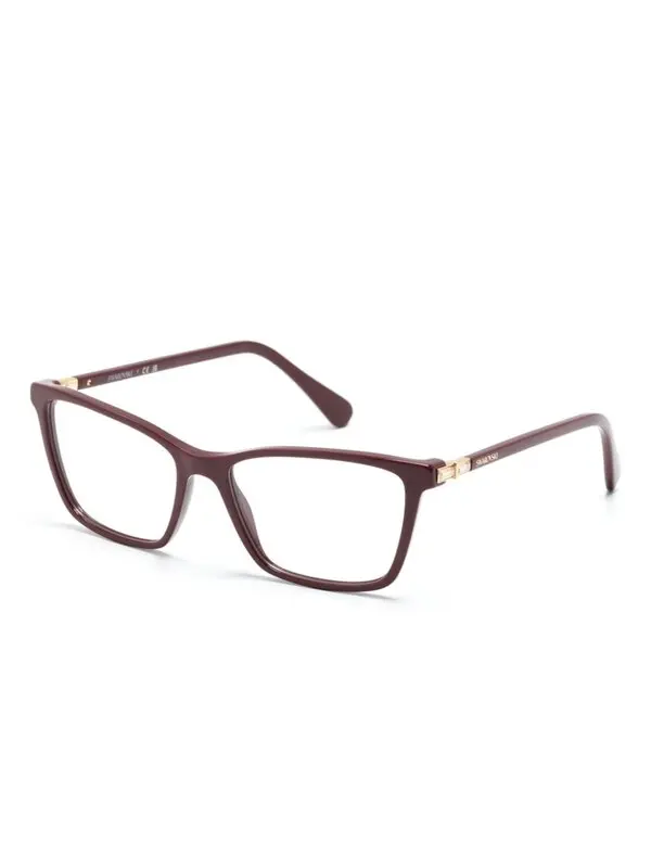 SWAROVSKI Sk2015 Rectangle-frame Glasses