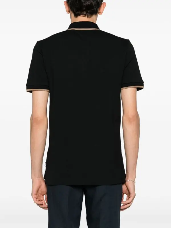 BOSS Logo-embroidered Cotton Polo Shirt