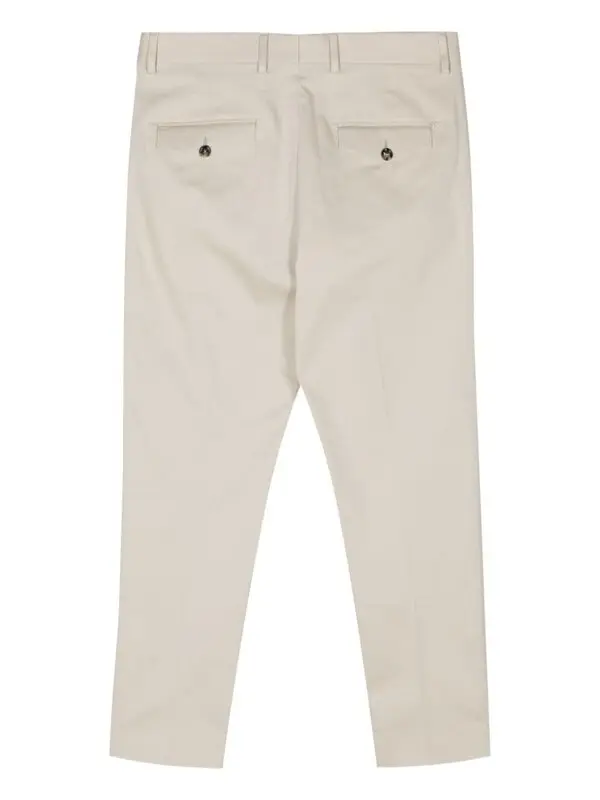 DELL'OGLIO Sandy Mid-rise Trousers