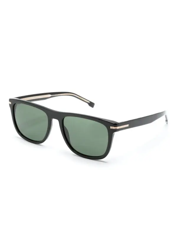 BOSS Rectangle Frame Sunglasses